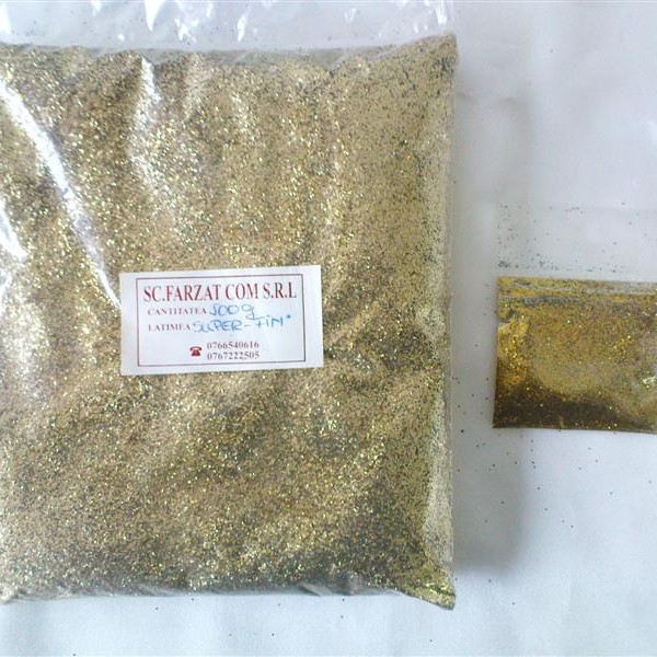Sclipici Pulbere ( glitter ) auriu inchis – FarZat Mercerie | Mercerie ...