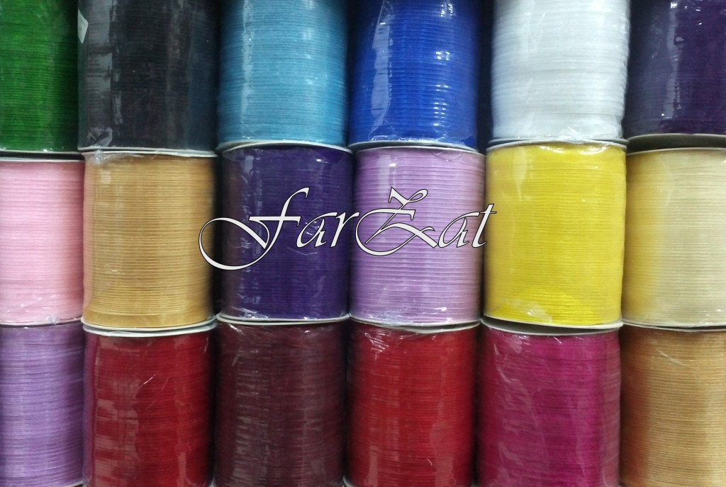 Panglica organza verde – FarZat Mercerie | Mercerie Online | Mercerie ...